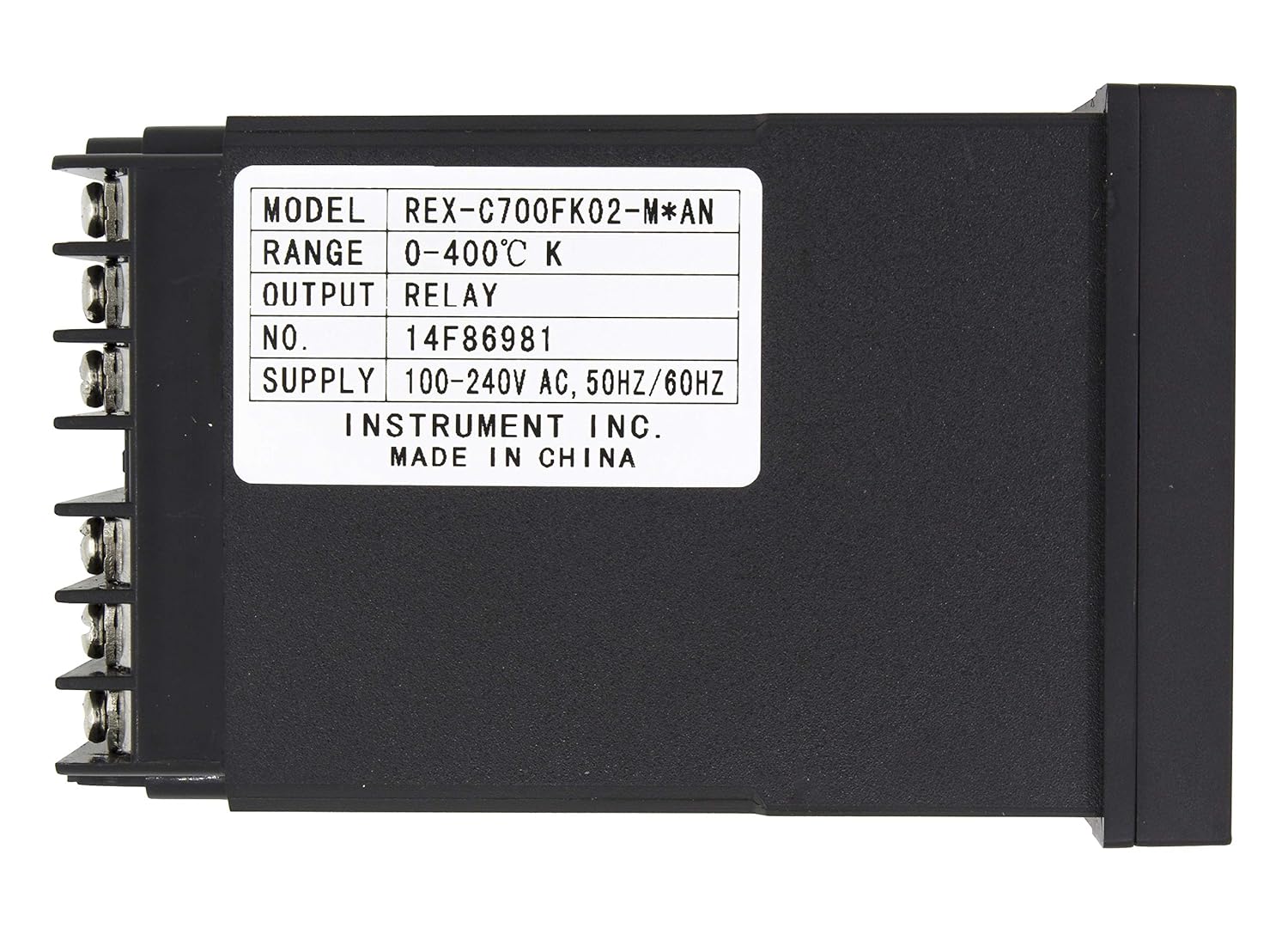 Relay Output 1 Alarm REX-C700 72x72 AC 100-240V thermocouple RTD Input ...