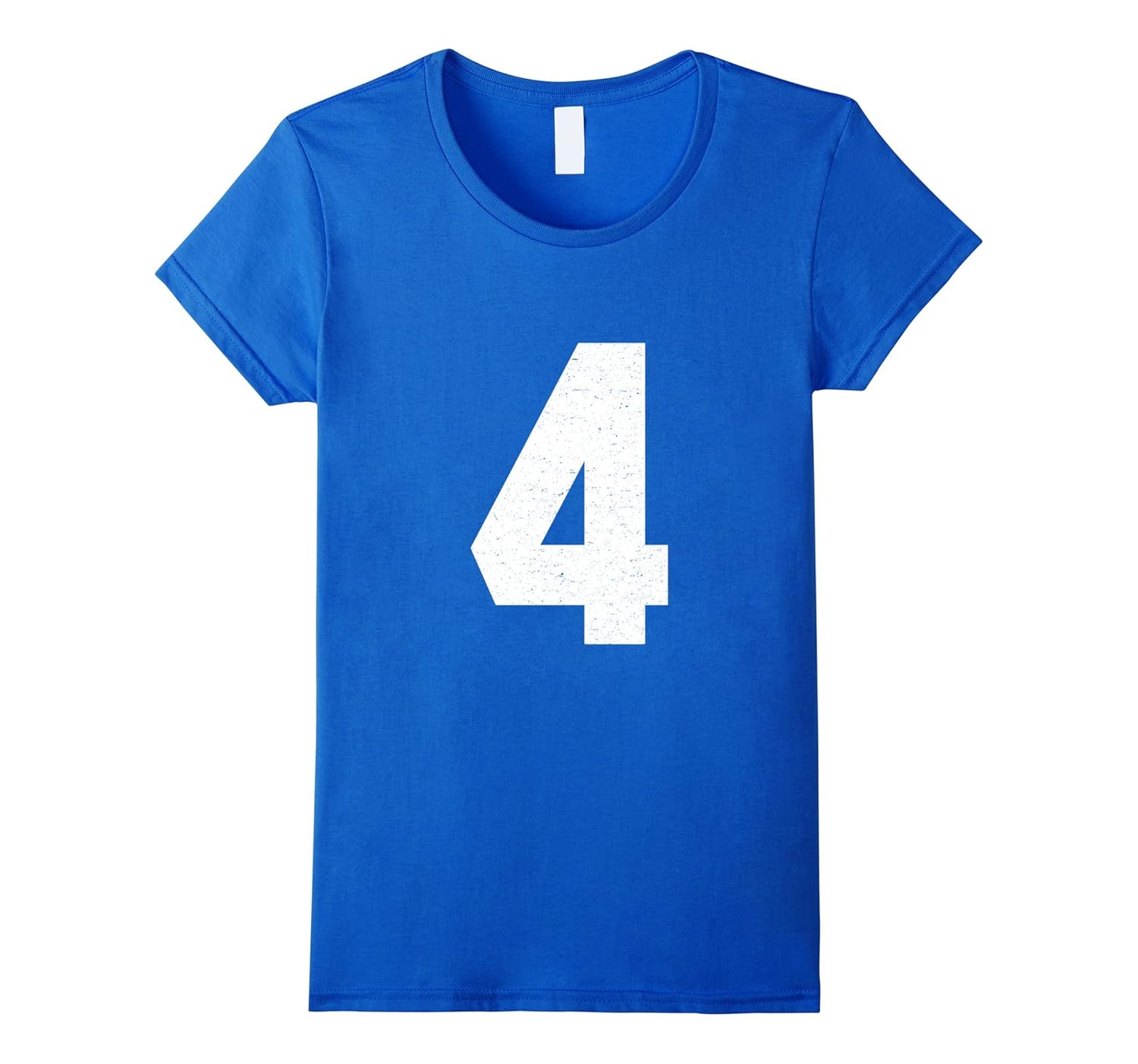 Jersey Number #4 Athletic Style Sports T-Shirt-4LVS – 4loveshirt