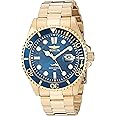 INVICTA Men's Pro Diver Quartz Watch with Stainless Steel Strap, Gold ...