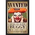 Amazon.com: Pyramid America One Piece Poster - One Piece Buggy Wanted ...