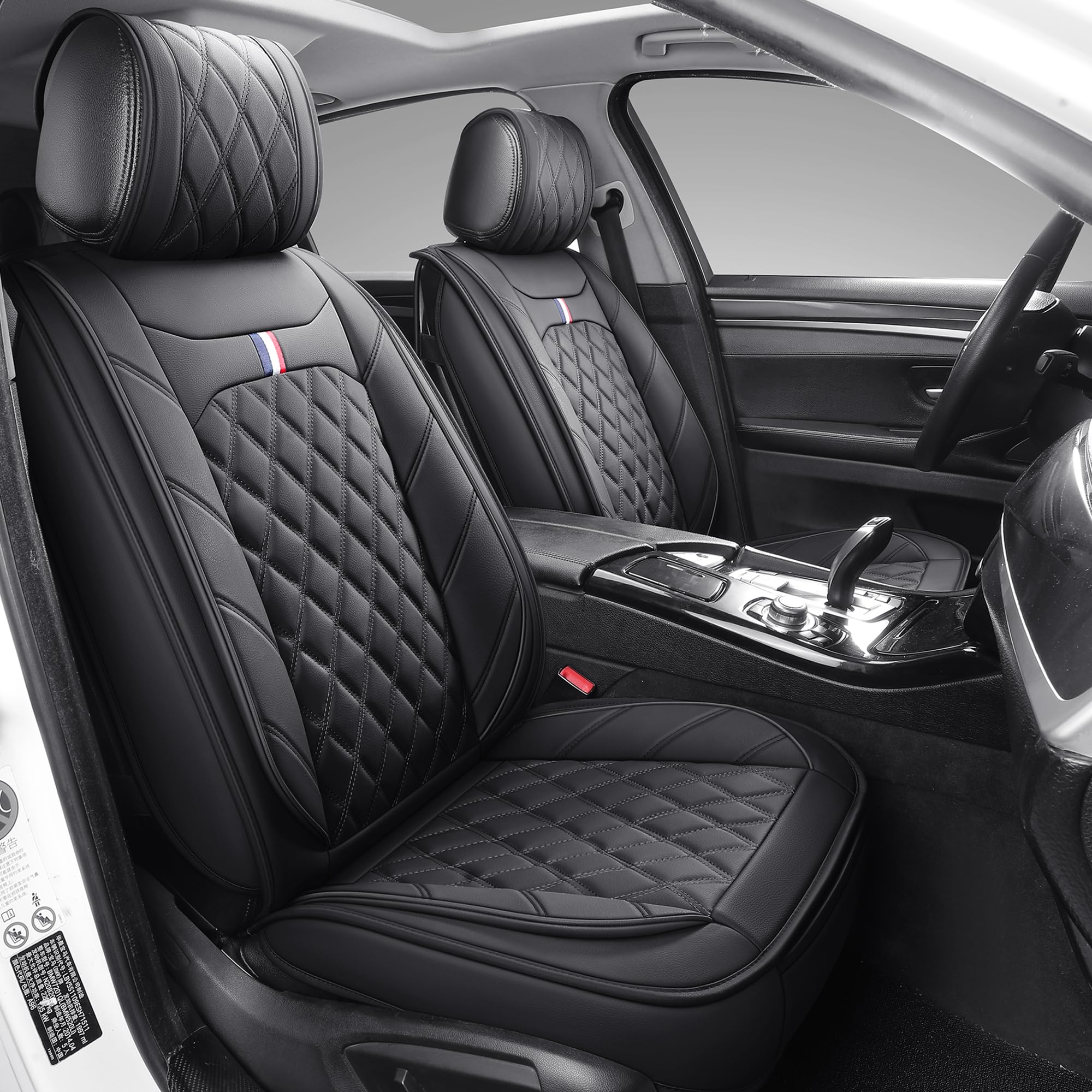OMOKA AUTO Car Seat Covers Waterproof Leather Universal Fit for Toyota ...