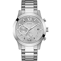 Guess W0668G7 Guess Men's Classic for Hombre, Plata, Hombre Estándar ...