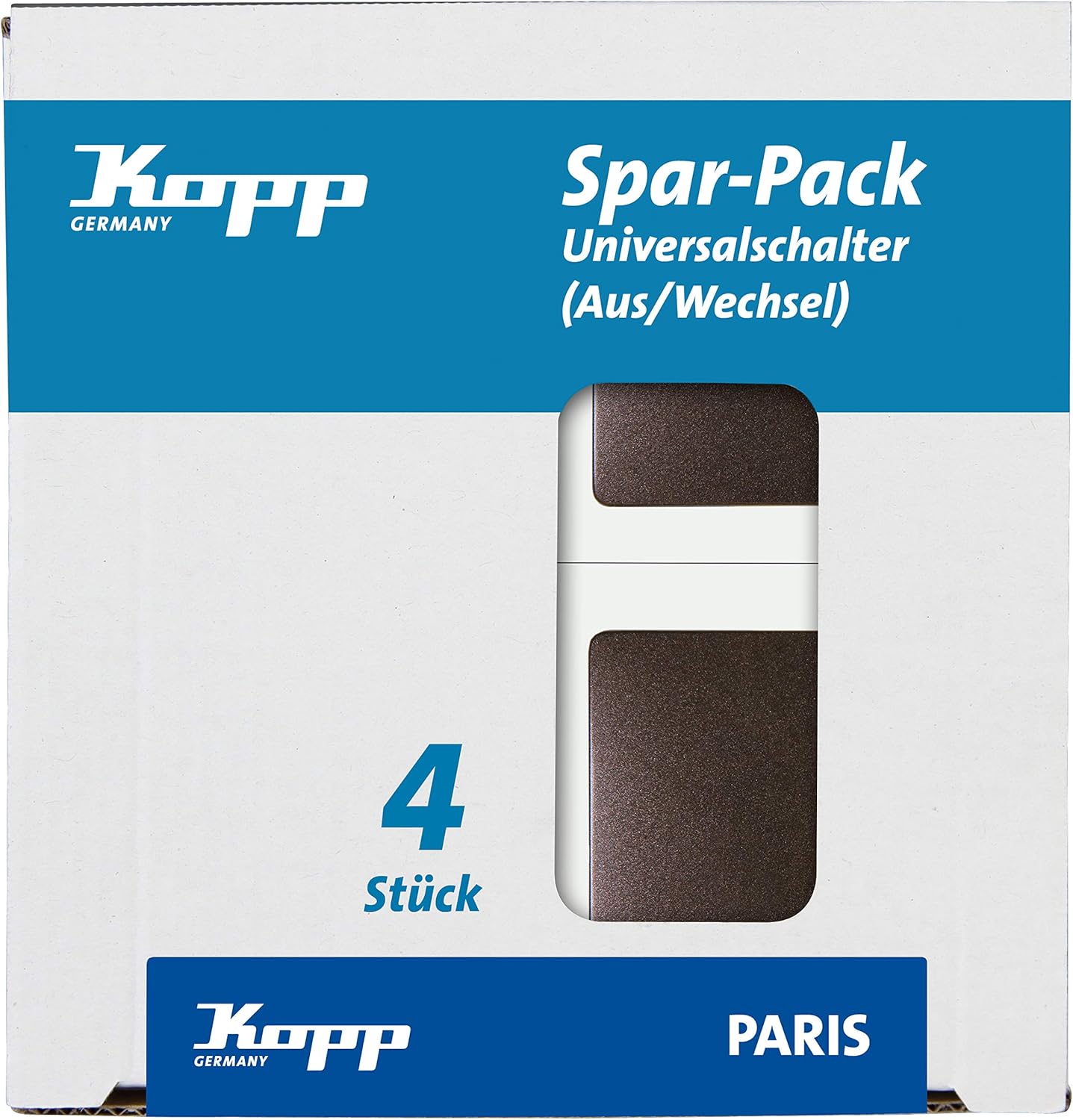 Kopp Paris Profi-Pack 652626010 Universal Switch Pack of 4 – BigaMart