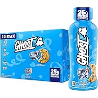 Amazon.com: GHOST PROTEIN RTD Protein Shakes, Chips Ahoy! - 12-Pack ...