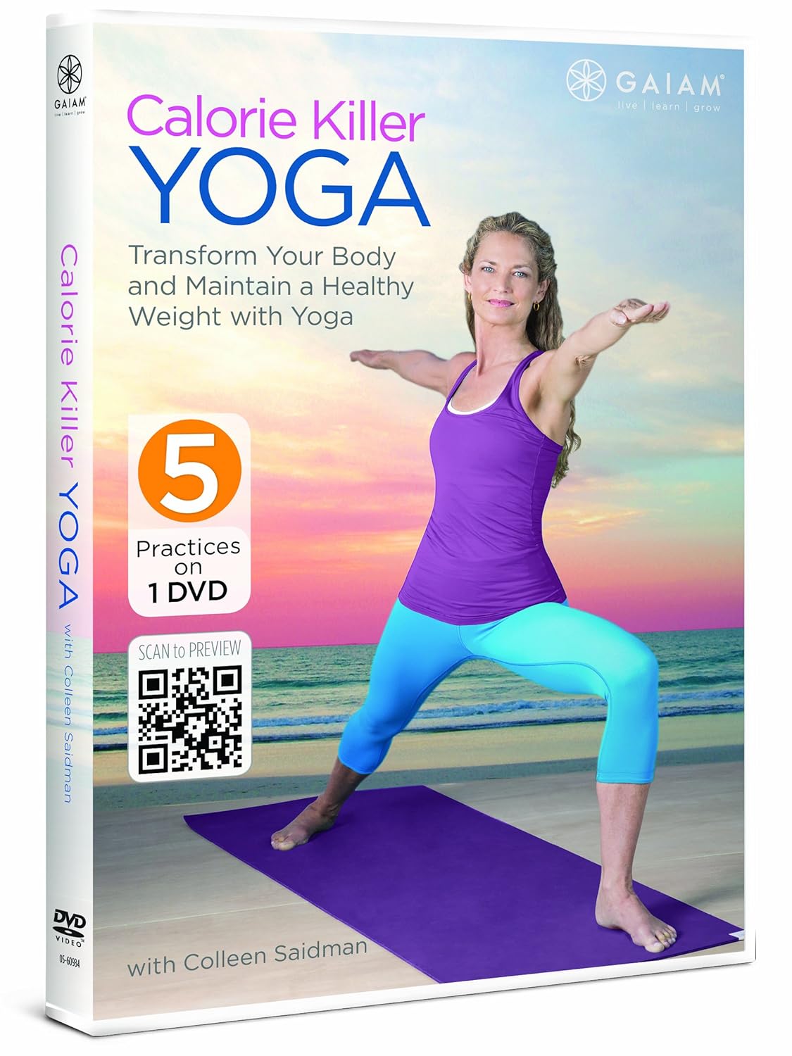 Amazon.com: Calorie Killer Yoga: Colleen Saidman, Gaiam: Movies & TV