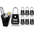 Amazon.com: Lion Locks 1500 Key Storage Lockbox, Set-Your-Own Code Lock ...