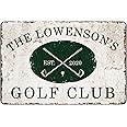 Amazon.com: Pattern Pop Personalized Vintage Distressed Look Golf Club ...