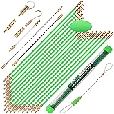 FTIHTRY 14FT Fiberglass Running Electrical Wire Cable Glow Rods Wire ...