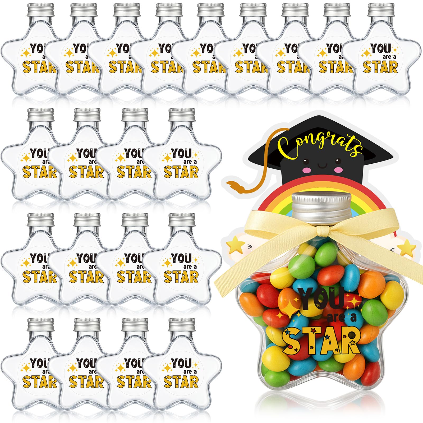 Soulchen 24 Set 2025 Kindergarten Graduation Gifts Candy Jars Class ...