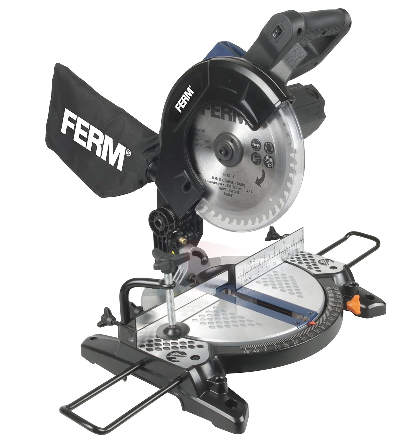 Ferm MSM1037 Mitre Saw - 1300W_210mm: Amazon.in: Industrial & Scientific