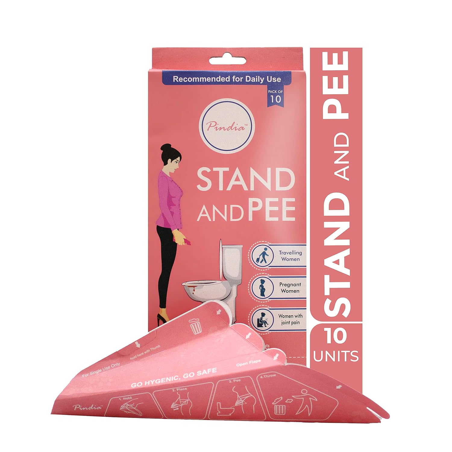 CHELURE Women's, Girl's Pee Portable Female Urination Device ...