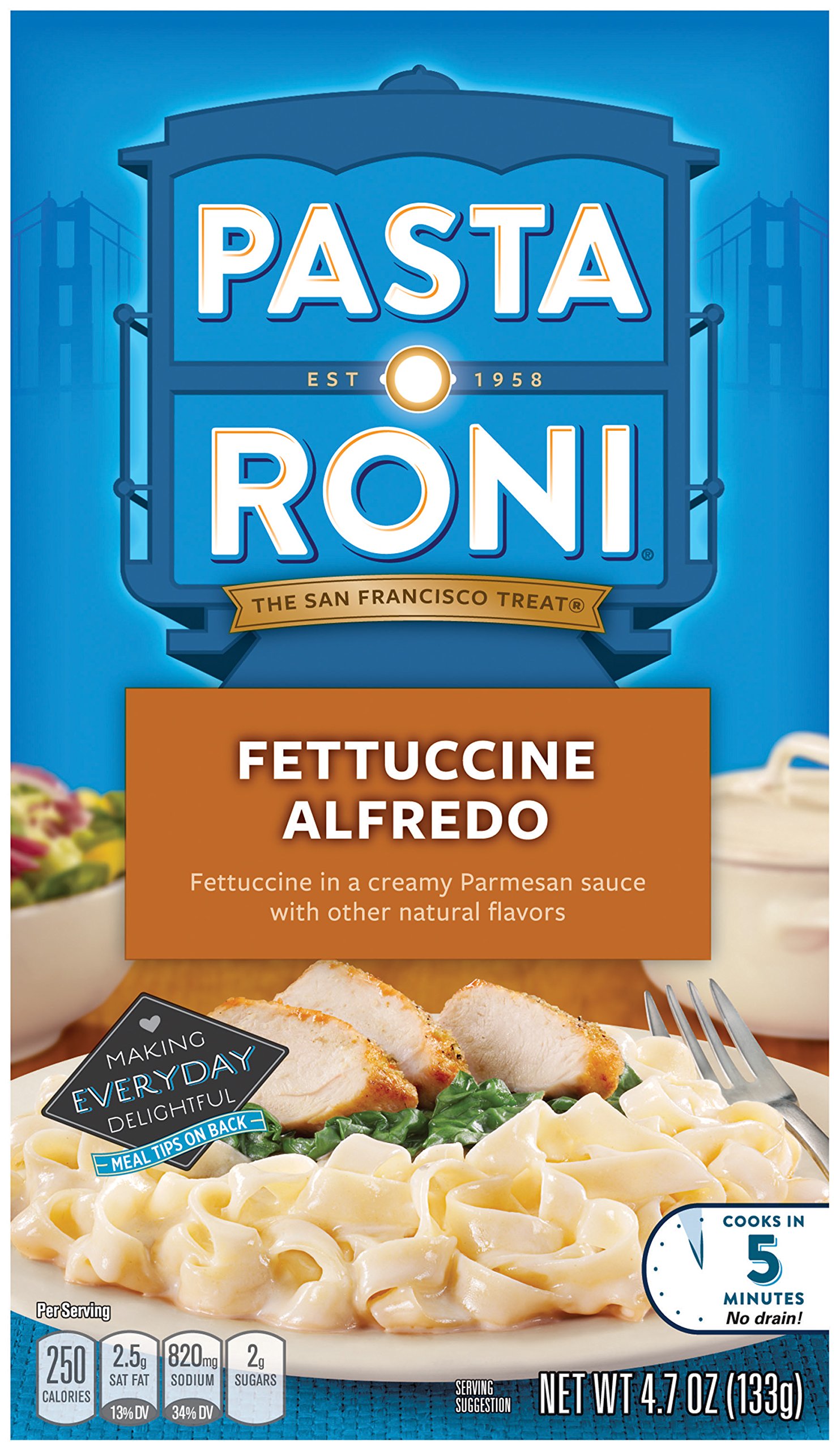 Amazon.com : Pasta Roni Creamy Chicken Fettuccine Mix (Pack of 12 Boxes ...