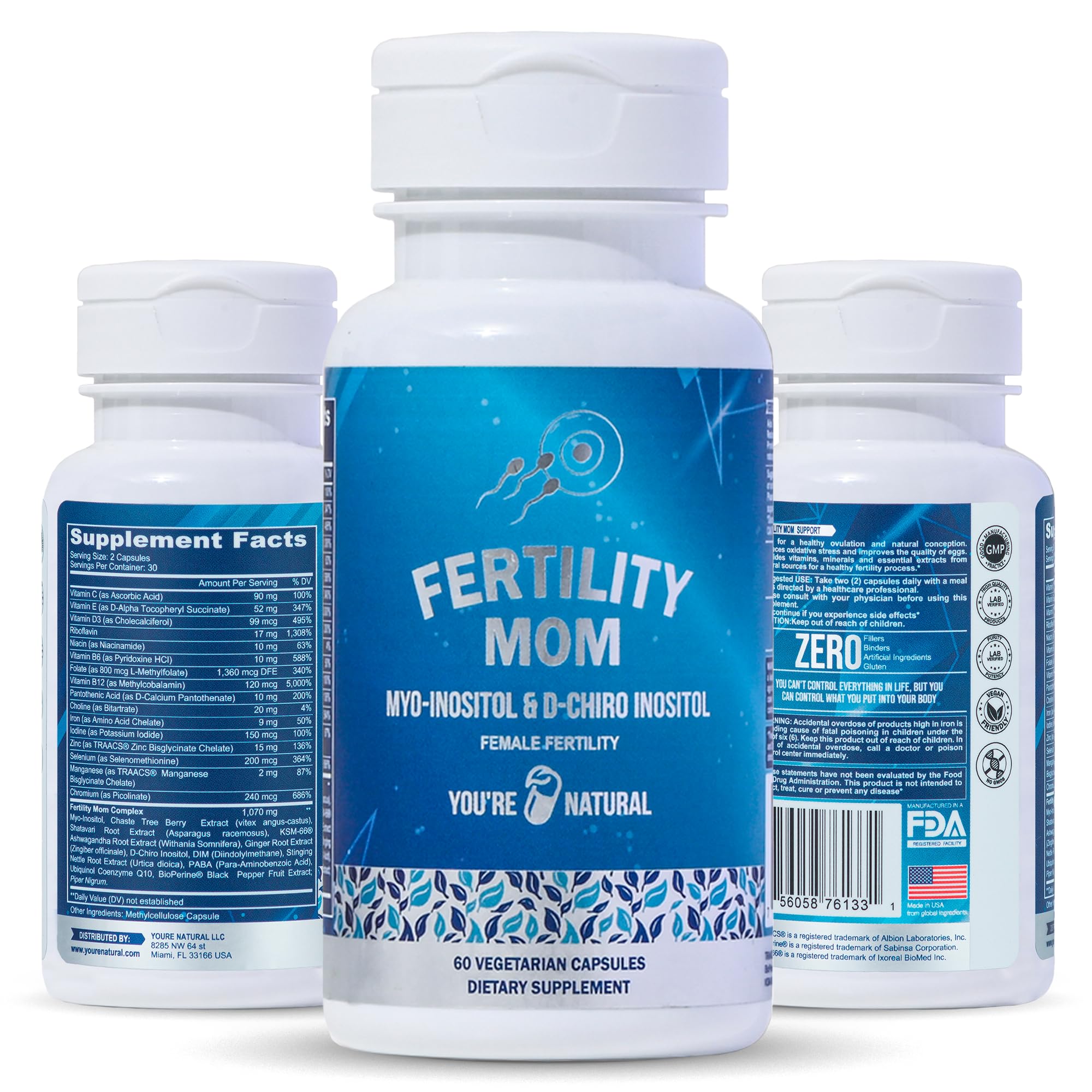 Mua Conception Fertility Vitamins for Women - Prenatal Vitamins - Myo ...