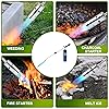 Weed Torch Propane Burner, 120,000BTU Blow Torch, Gas Vapor, self ...