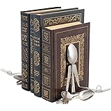 Amazon.com - Scroll Wine Rack Bookends - Set of 2 in Black - Cookbook ...