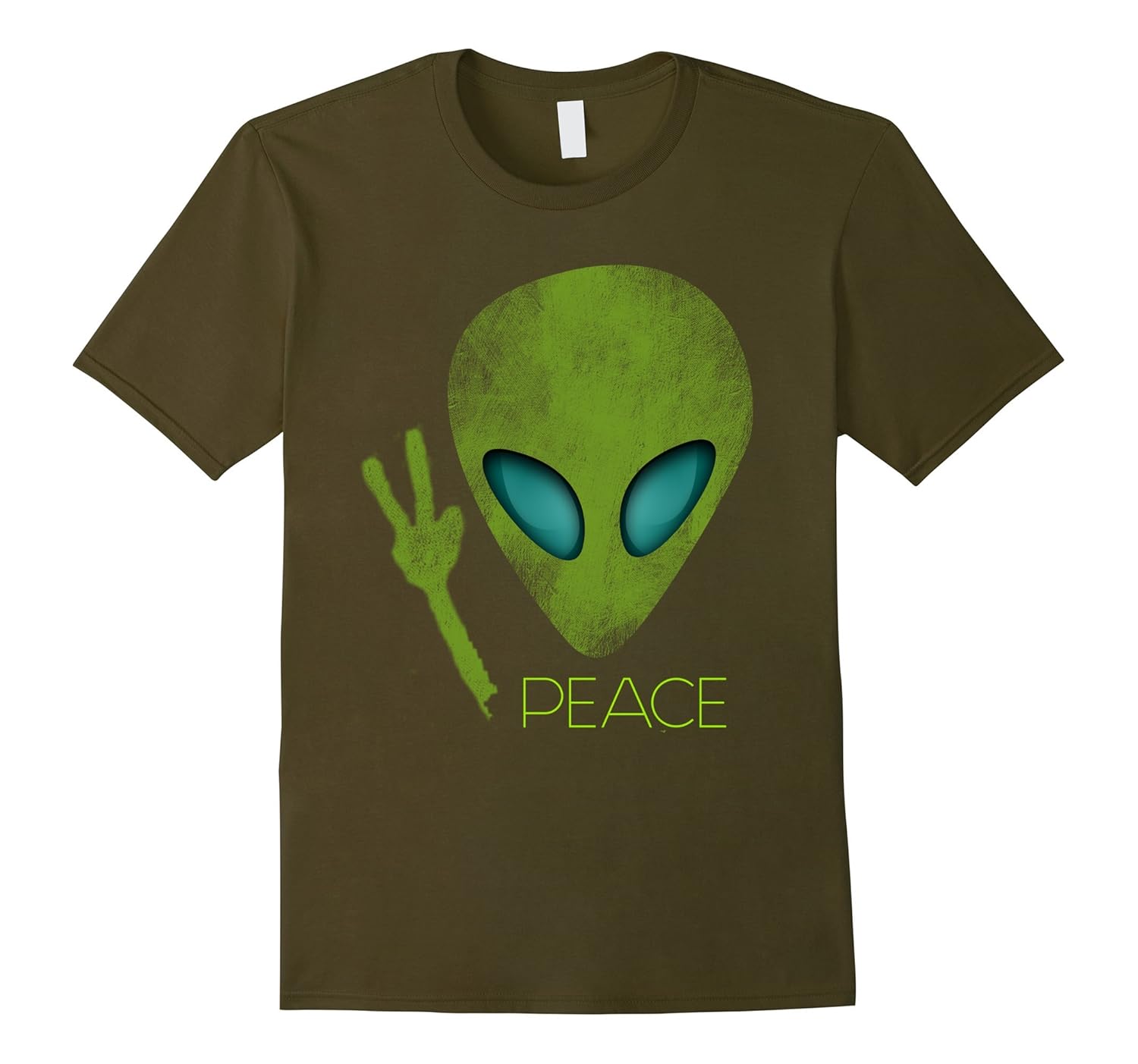 Alien Peace Cool Funny T-Shirt Cute UFO Lover Birthday Gift-CL – Colamaga