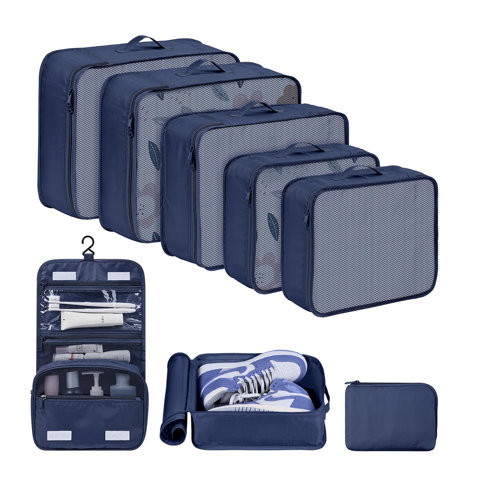 Mua DIMJ Packing Cubes for Travel - 8 Set Travel Packing Cubes ...