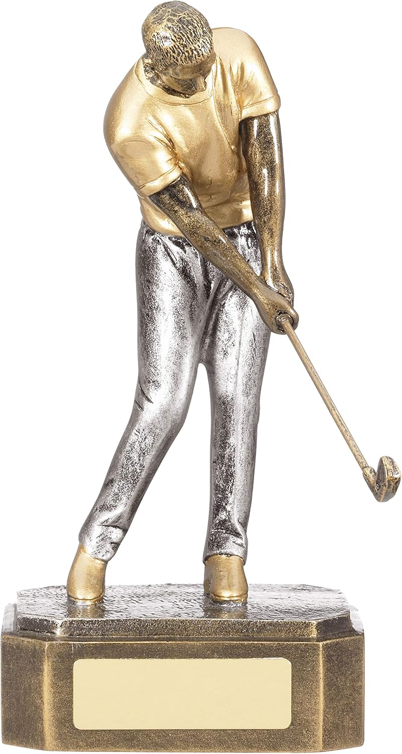 Womack Graphics RG025A Golf-Pokal, aus Kunstharz, 17,8 cm, mit ...