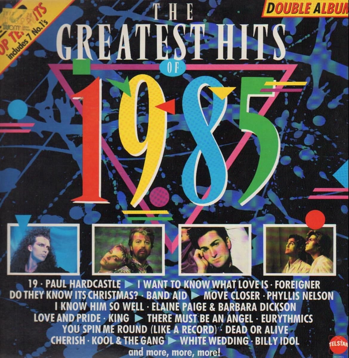 The Greatest Hits Of 1985 Various 2LP Amazon co uk CDs Vinyl