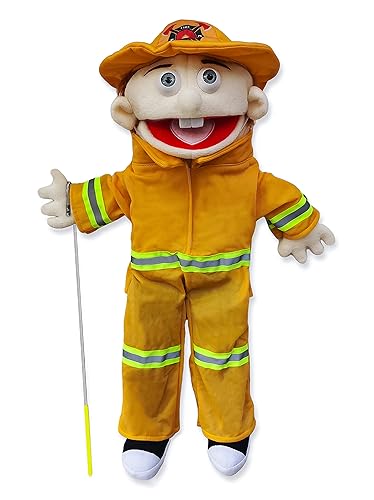 25", Rodayna Firefighter PuppetPuppet, Full Body, Ventriloquist Style ...
