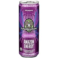 Amazon.com : Sambazon, Energy Drink Single Organic, 12 Fl Oz : Grocery ...