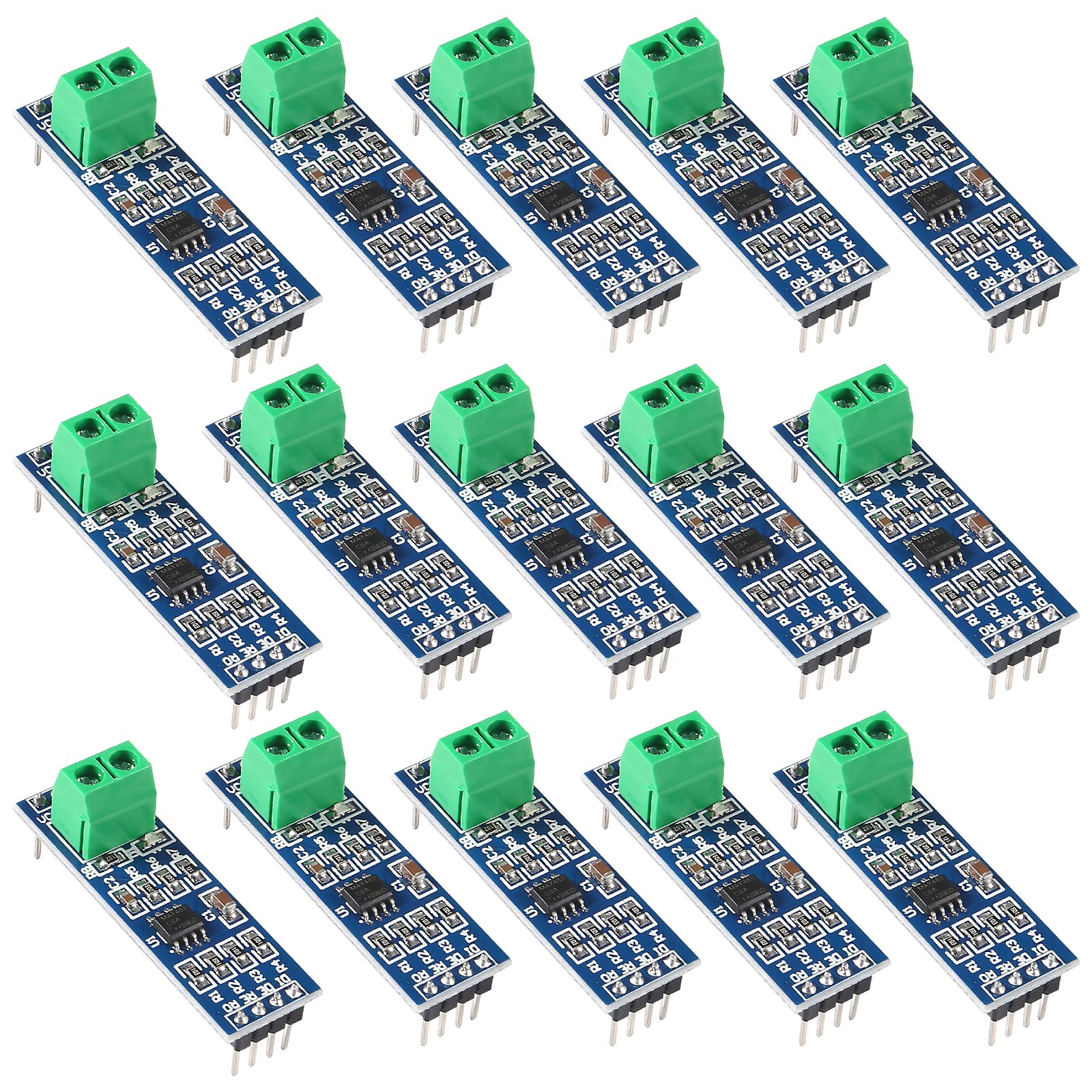 Mua Alinan 15pcs MAX485 RS485 Transceiver Module TTL UART Serial to RS-485 MCU Development Board ...