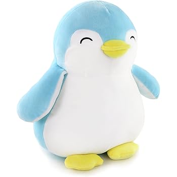 Amazon.com: Aurora World Destination Nation Gray Penguin Plush, 12 ...