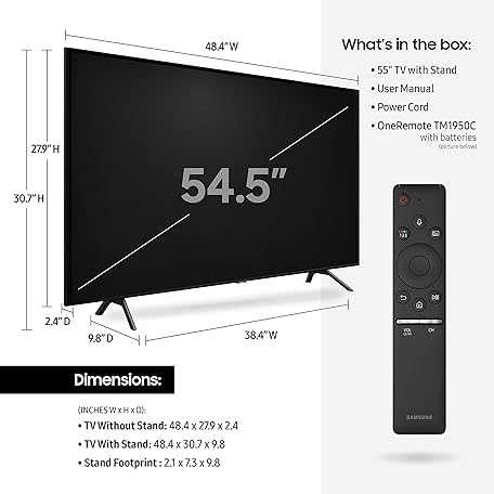 Mua Samsung Q70 Series 55-Inch Smart TV, Flat QLED 4K UHD HDR - 2019 ...