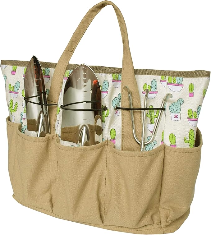 Garden Tote Bag with Pockets for Tools, Garden Tool Organizer Bag for ...