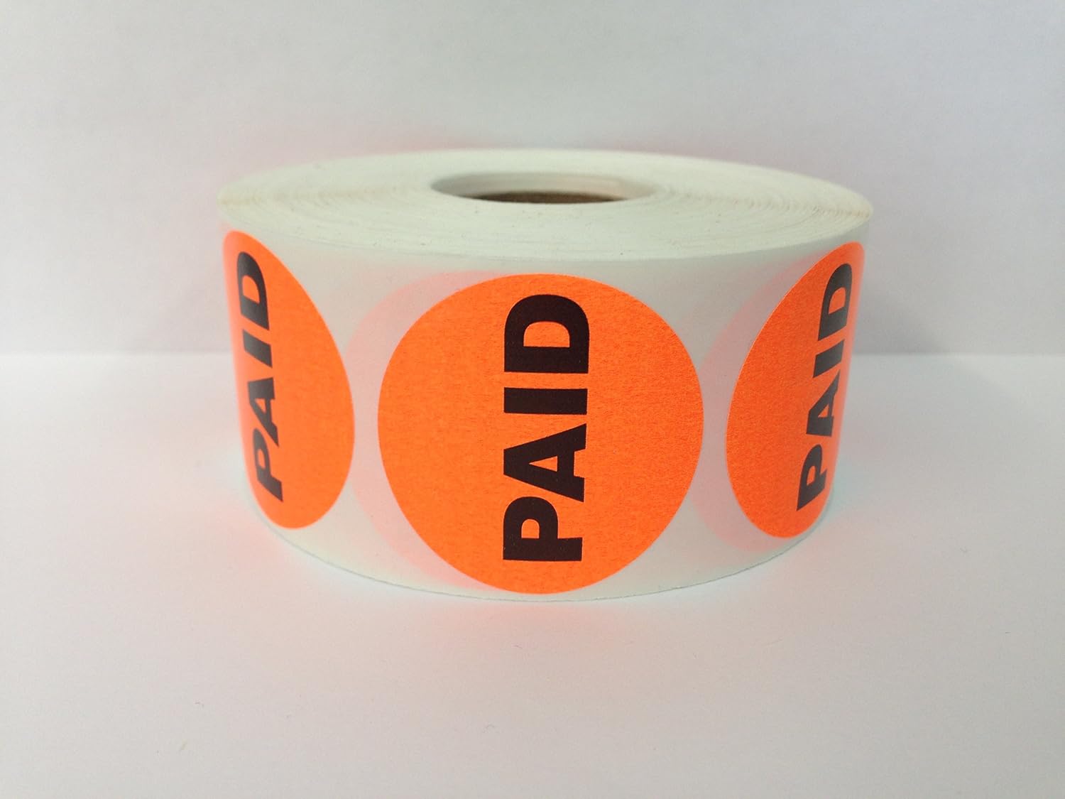 Amazon.com : 10, 000 Labels 1.5" Round Orange PAID Pricing Price Point ...