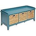 Amazon.com: ACME FURNITURE Flavius Storage Bench, Teal : Home & Kitchen