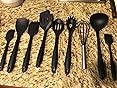 Amazon.com: Silicone Kitchen Utensils 10 Piece Cooking Utensil Set ...