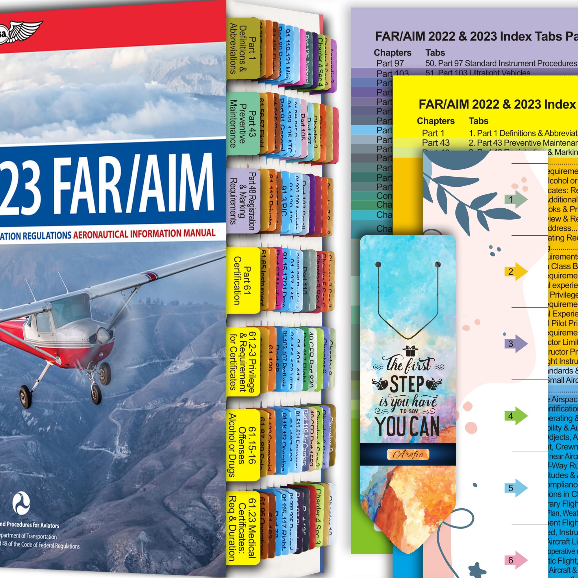 Mua FAR/AIM 2023 & 2022 Tabs, Tear-Resistant Color-Coded and Laminated ...