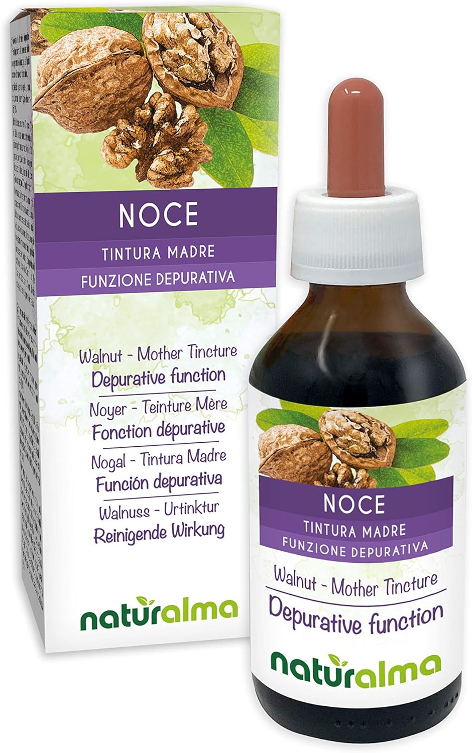 Walnut (Juglans regia) Pericarp (Walnut Husk) and Leaves Alcohol-Free ...