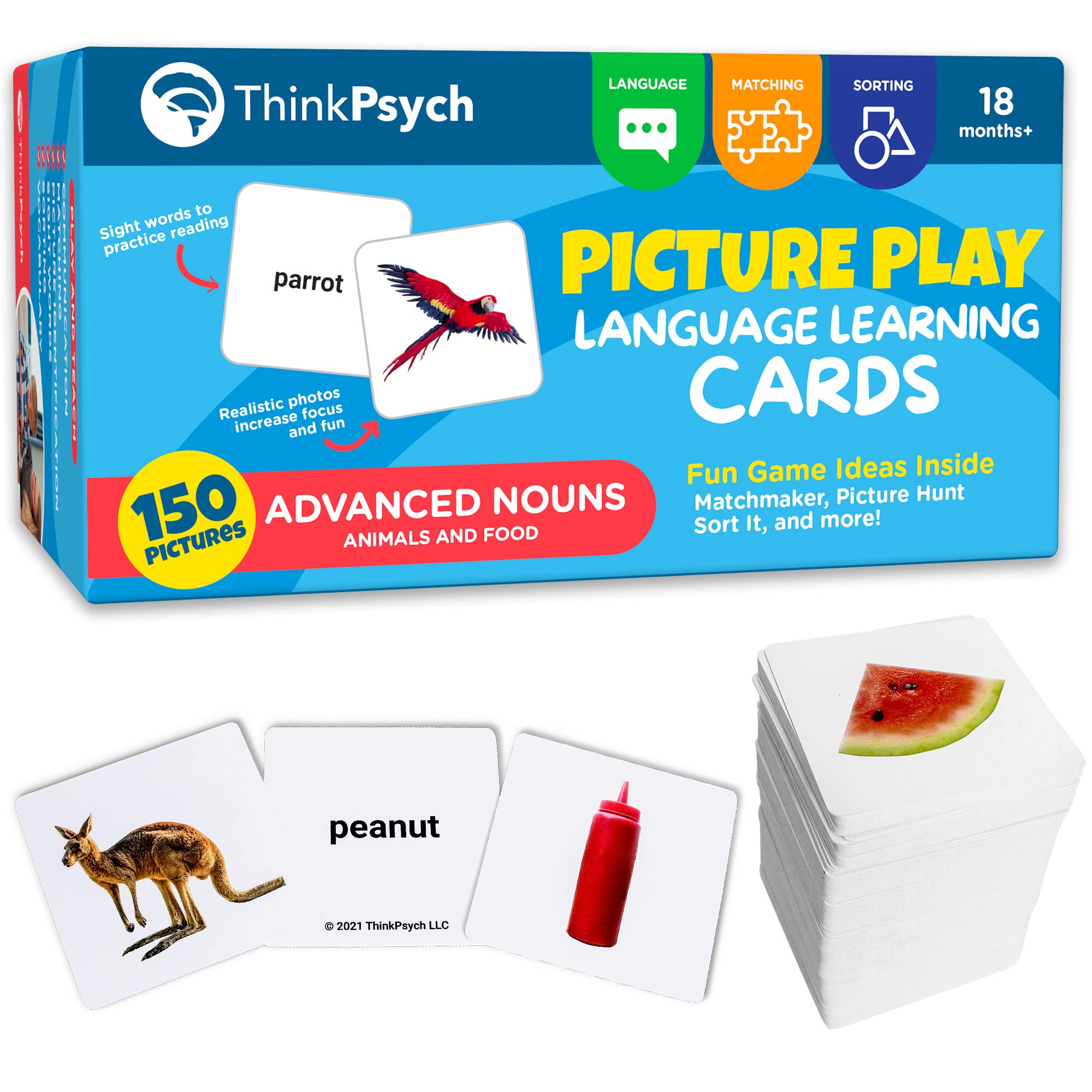 Mua 150 Advanced Noun Flash Cards | Picture Cards for Speech Therapy ...