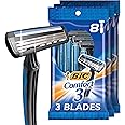 Amazon.com: BIC Comfort 3 Disposable Razors, Long-Lasting 3-Blade ...