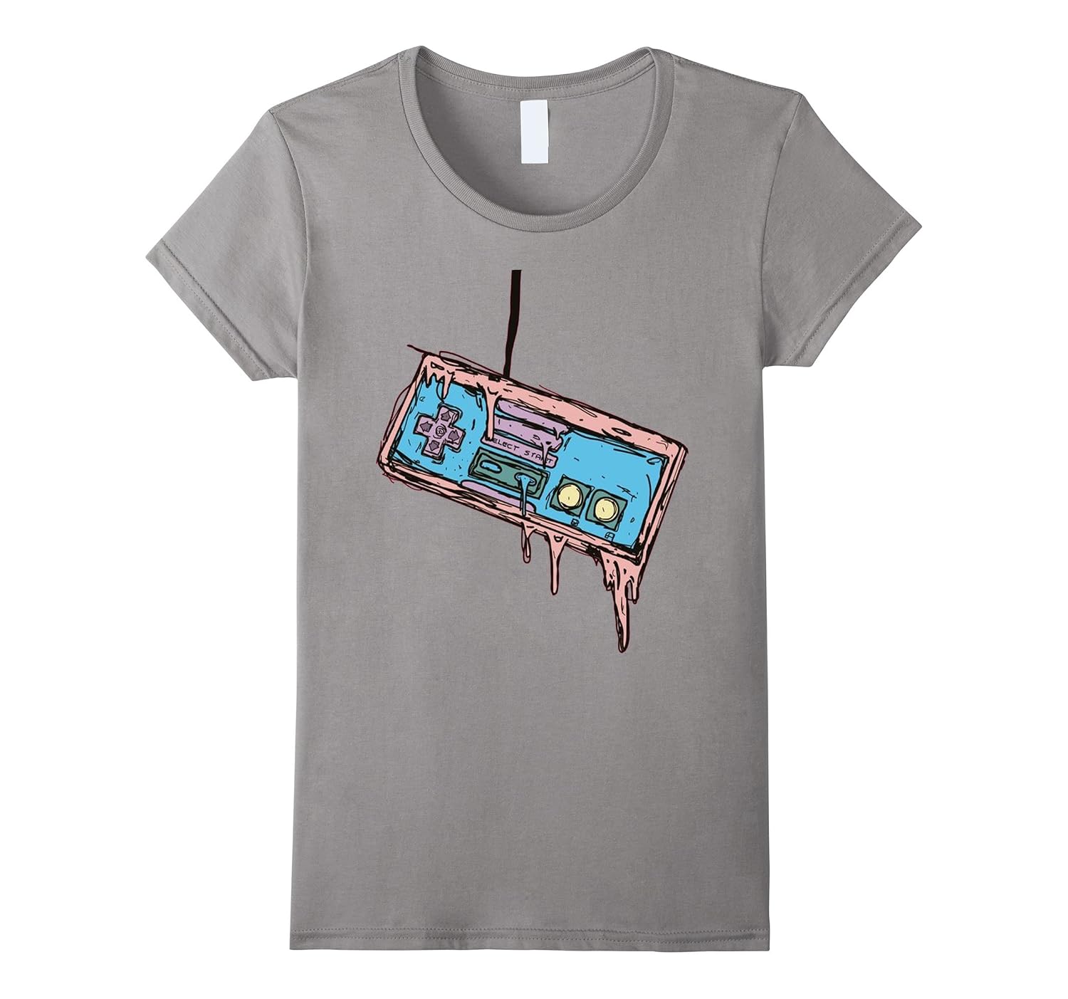 Melting Game Controller T-Shirt-4LVS