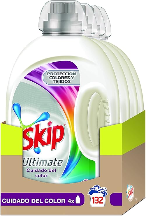 Skip Detergente Líquido Ultimate Color para 132 Lavados - 9.68 kg ...