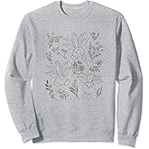 Amazon.com: Pokémon Cute Oddish Among The Flowers Outline Portrait T ...