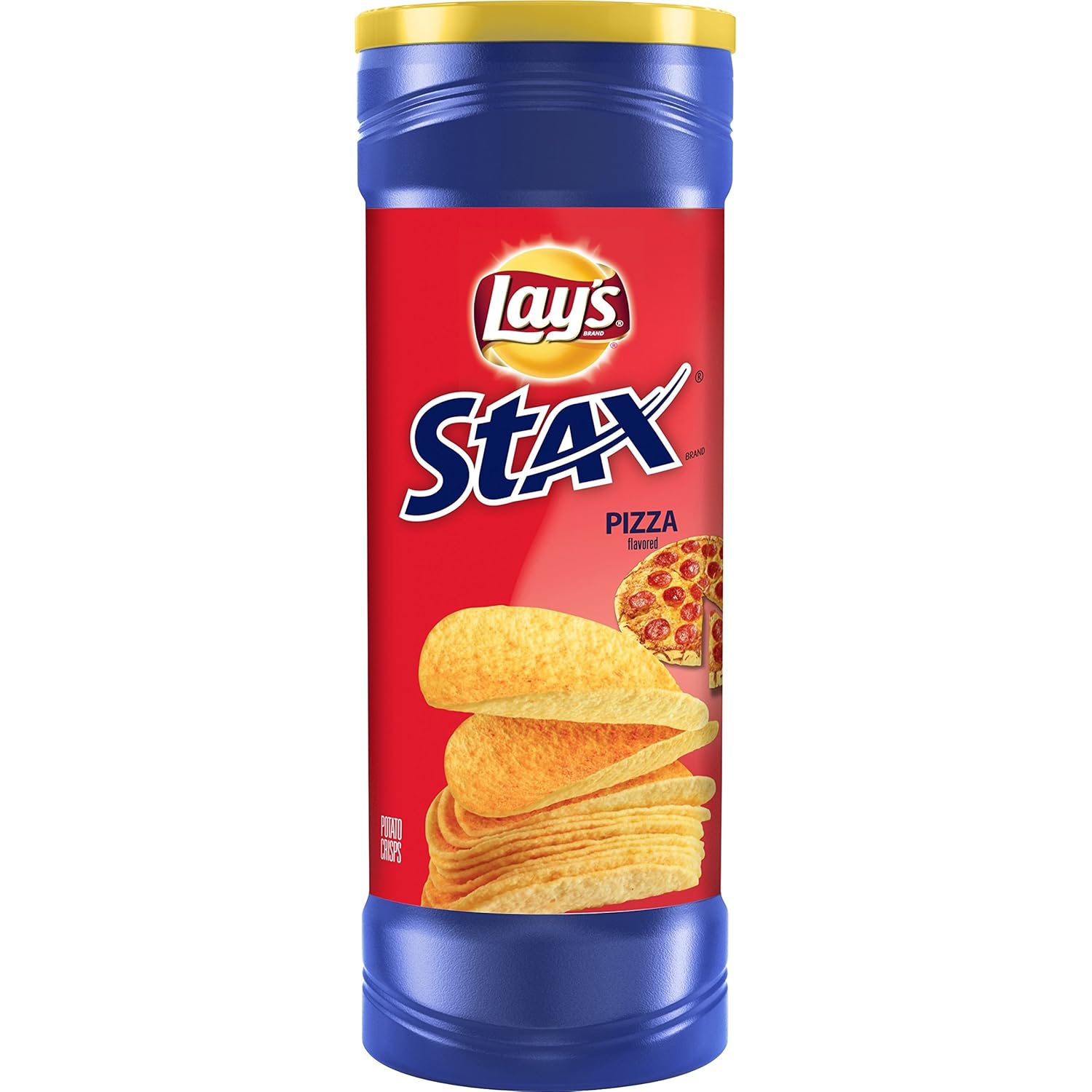 Amazon.com: Lay's Stax Pizza Flavored Potato Crisps, 5.5 Ounce