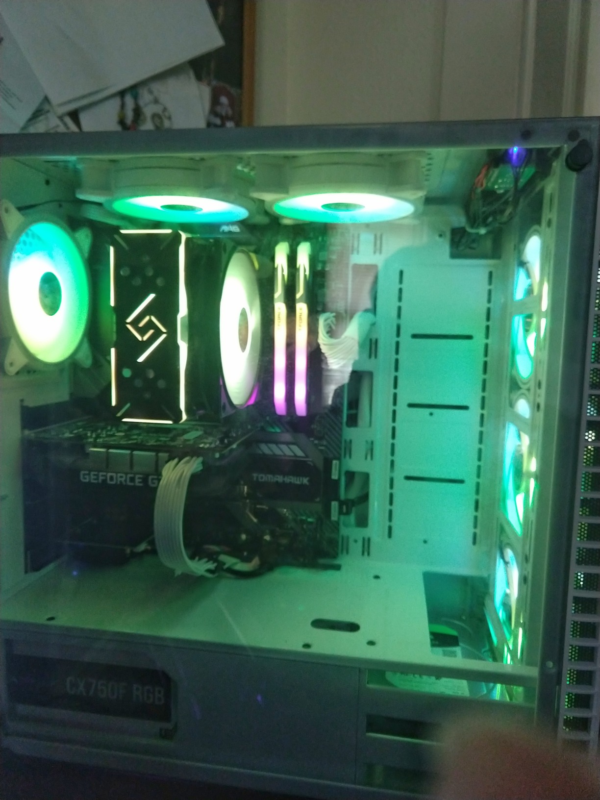 $28/mo - Finance MUSETEX Computer Case with 6 Pcs 120mm ARGB Fans and ...