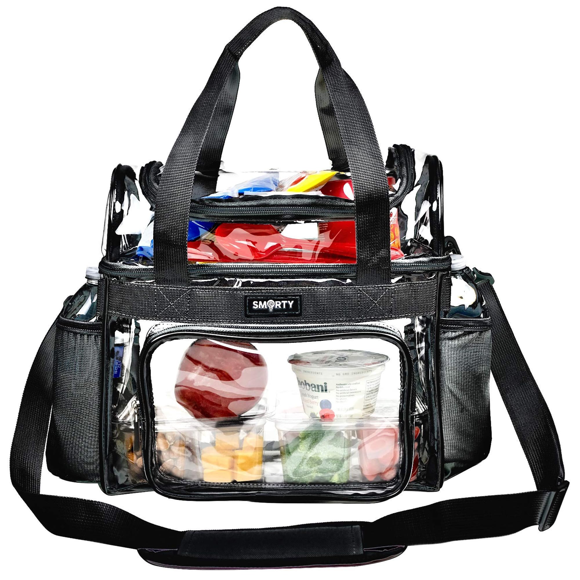 J.CARP Clear Lunch Tote Heavy Duty Stadium Bag Approved Durable ...