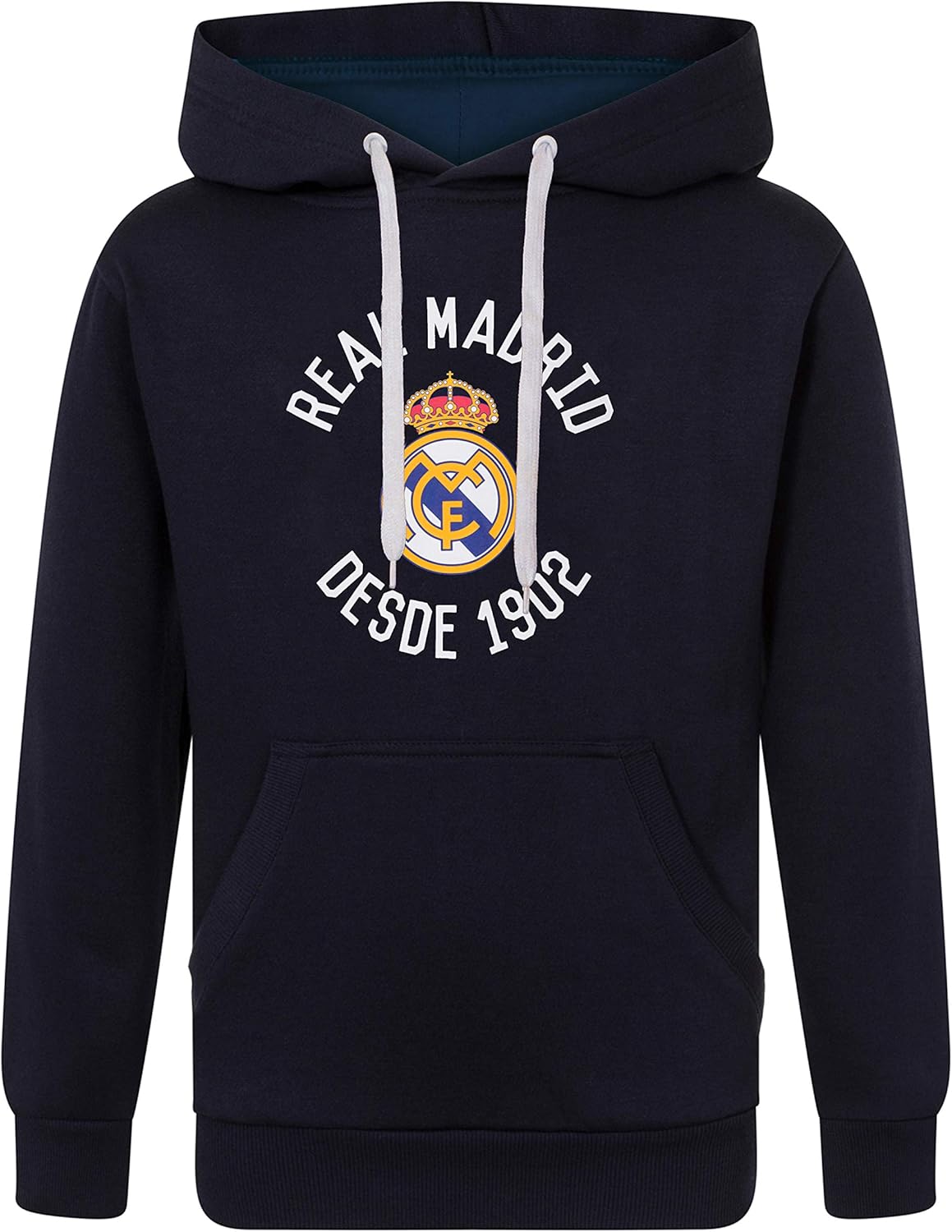 Real Madrid officiel - Pull à capuche thème football pour homme ...