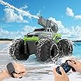 Amazon.com: 1:16 Amphibious Remote Control Car with Water Gun 4WD ...