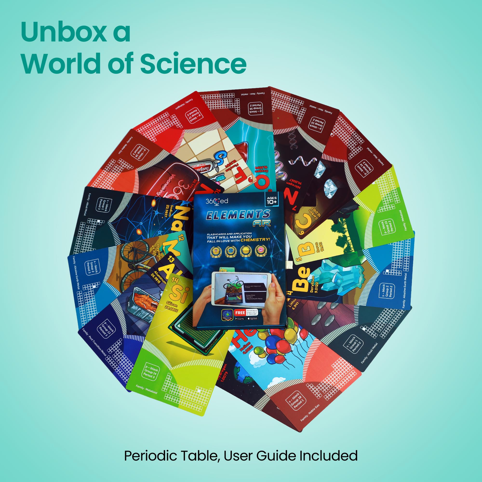 Mua Elements Ar Interactive Learning Kit: Augmented Reality Periodic ...