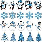 Amazon.com: 58 Pcs Winter Cutouts Classroom Bulletin Board Decoration ...