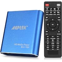 Amazon.com: HDMI Media Player, Blue Mini 1080p Full-HD Ultra HDMI MP4 ...