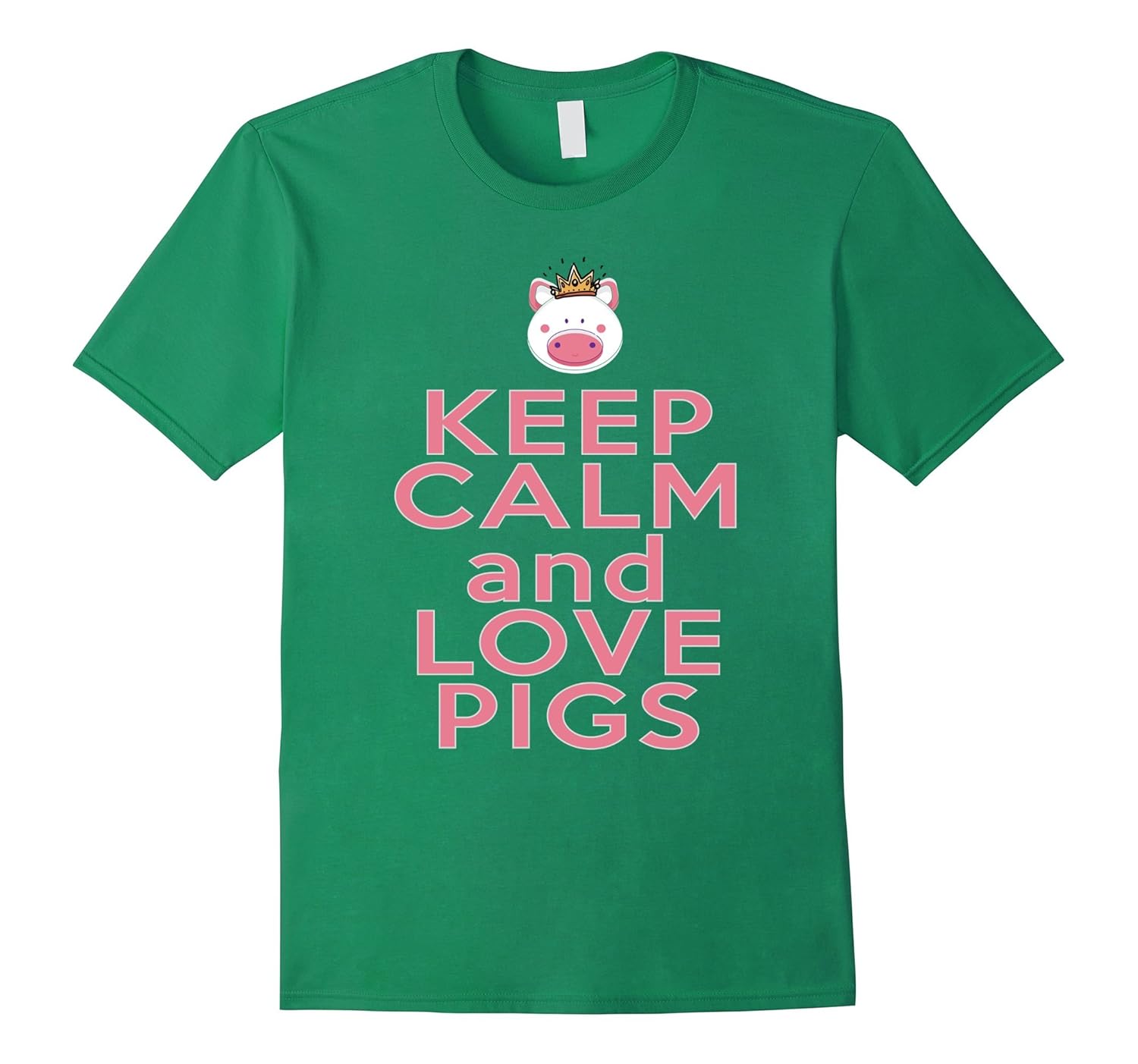 Keep it Calm and Love Pigs-Pig Gifts For Pig Lovers T-Shirts-Art ...