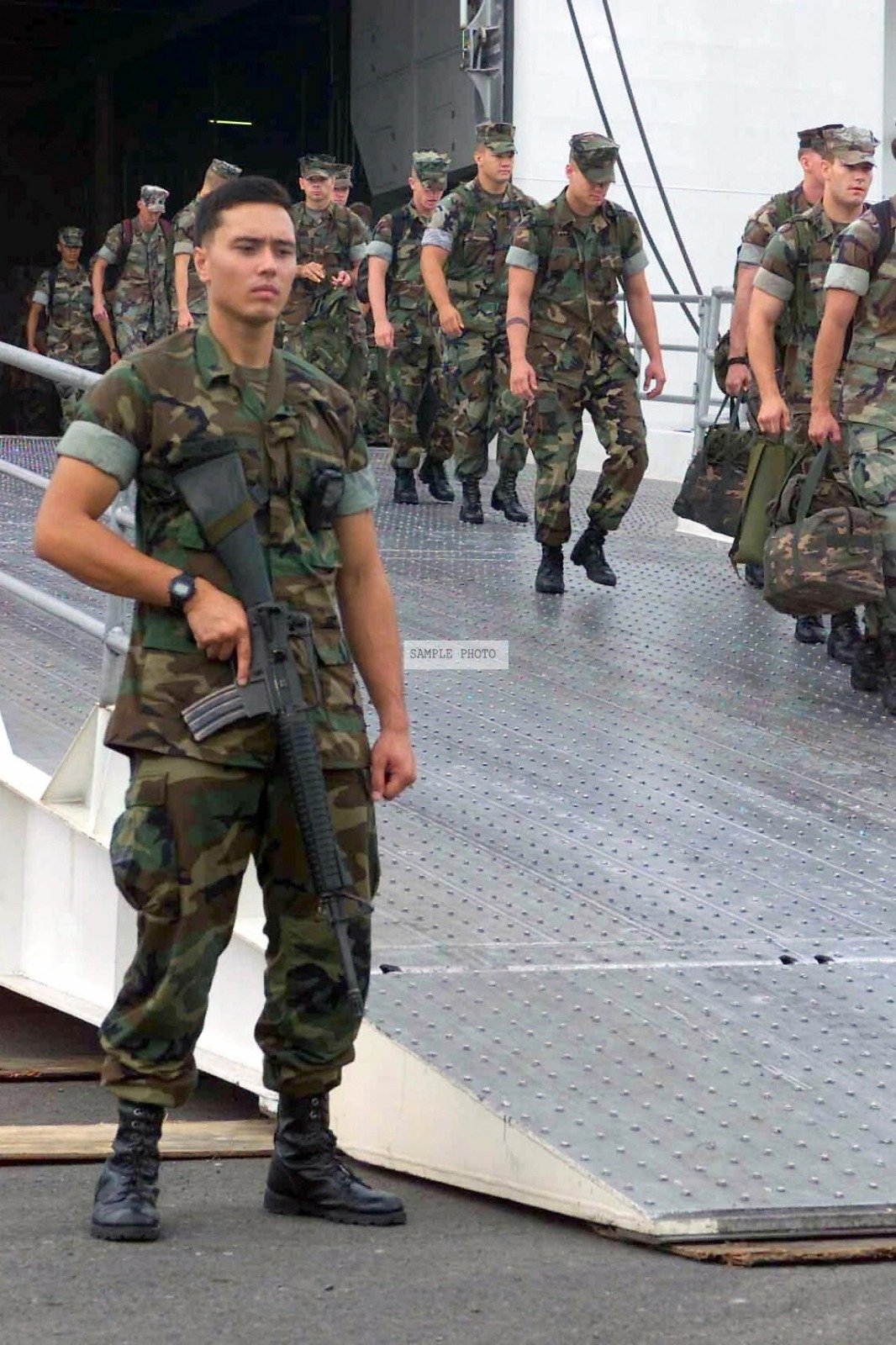 Buy Photo A US Marine Corps (USMC) 1ST Battalion, 6th Marines, (MP ...