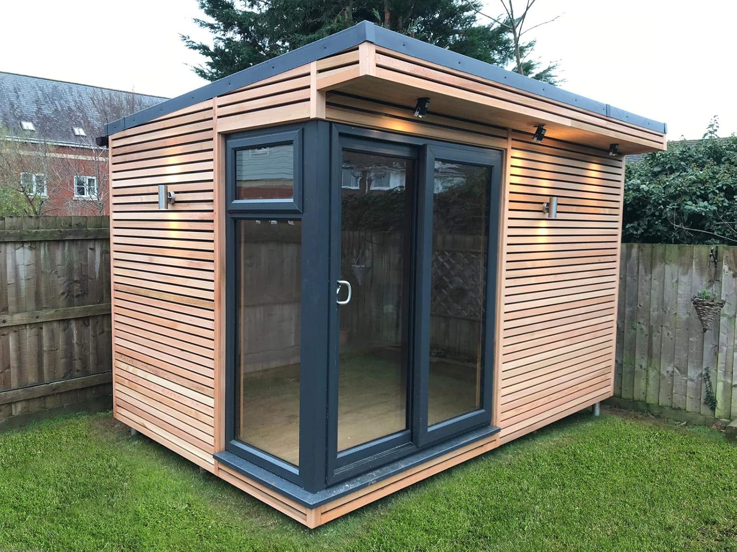 Serenity 12' x 8' Garden Room Log Cabin Pod Summerhouse Office: Amazon ...